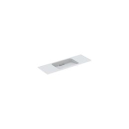 Geberit Waschtisch One 120x40cm, o HL, &Uuml; vd, w K-Tect/Bl we. gl (500392013)
