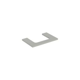 Geberit Waschtisch-Platte One 75x3x47cm, greige/lackiert m, AS mit. (505282007)