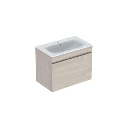 Geberit M&ouml;belwaschtisch-Set Renova Plan 80x62,2x48cm, KP Nussb he besch., WT we. (501916001)