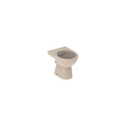 Geberit Stand-WC, Tiefsp&uuml;ler Renova Abg. hor, teilgeschl. F., rimfr., beige (500798001)