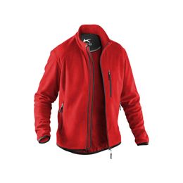 K&Uuml;BLER WORKWEAR K&uuml;bler Fleecejacke mittelrot L ; K&uuml;bler Workwear (1242 5369-55-L)