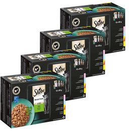 48x85g Sheba Katzenfutter Selection in Sauce Feine Vielfalt Multipack