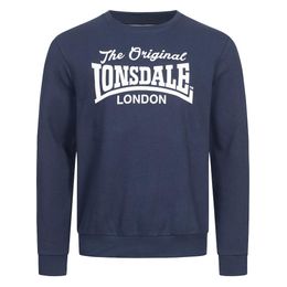 Lonsdale Sweatshirt 'Burghead' male Blue size XXL