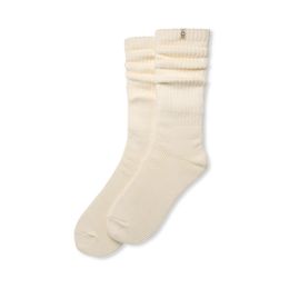 UGG Australia Socken UGG "Tyla Slouchy Crew II", M&auml;dchen, nimbus, ecru, Materialmix, unifarben, elastisch, Socken Socken, Stricksocken Regular fit mit Slouchy Schaft