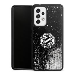 DeinDesign Galaxy A53 5G Handy Gallery Case Handyh&uuml;lle 9H Geh&auml;rtetes Glas R&uuml;ckseite H&uuml;lle Fc Bayern M&uuml;nchen Official Licensed Product Fcb Gallery Case