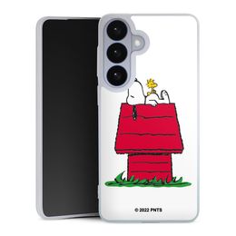 DeinDesign Galaxy S26+ Handy Slim Case Silikon Handyh&uuml;lle transparent H&uuml;lle extra d&uuml;nn Snoopy Peanuts Official Licensed Product Silikon Slim Case