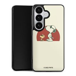 DeinDesign Galaxy S26 Handy Slim Case extra d&uuml;nn Silikon Handyh&uuml;lle schwarz H&uuml;lle Snoopy Official Licensed Product Kindheit Silikon Slim Case
