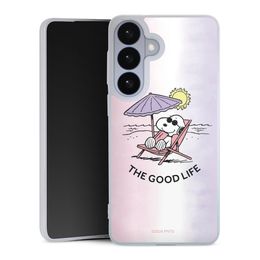 DeinDesign Galaxy S26+ Handy Slim Case Silikon Handyh&uuml;lle transparent H&uuml;lle extra d&uuml;nn Snoopy Official Licensed Product Peanuts Silikon Slim Case