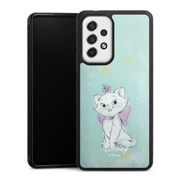 DeinDesign Galaxy A53 5G Handy Gallery Case Handyh&uuml;lle 9H Geh&auml;rtetes Glas R&uuml;ckseite H&uuml;lle Disney Official Licensed Product Aristocats Mary Gallery Case