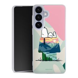 DeinDesign Galaxy S26+ Handy Slim Case Silikon Handyh&uuml;lle transparent H&uuml;lle extra d&uuml;nn Official Licensed Product Peanuts Snoopy Silikon Slim Case