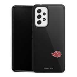 DeinDesign Galaxy A53 5G Handy Gallery Case Handyh&uuml;lle 9H Geh&auml;rtetes Glas R&uuml;ckseite H&uuml;lle Official Licensed Product Akatsuki Naruto Shippuden Gallery Case