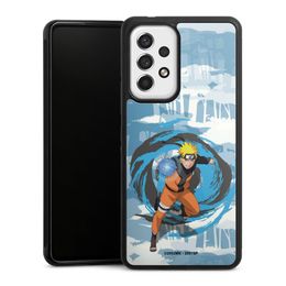 DeinDesign Galaxy A53 5G Handy Gallery Case Handyh&uuml;lle 9H Geh&auml;rtetes Glas R&uuml;ckseite H&uuml;lle Manga Naruto Shippuden Official Licensed Product Gallery Case