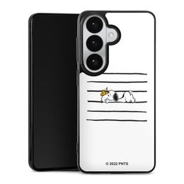 DeinDesign Galaxy S26 Handy Slim Case extra d&uuml;nn Silikon Handyh&uuml;lle schwarz H&uuml;lle Snoopy Dog Peanuts Silikon Slim Case