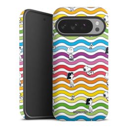 DeinDesign Google Pixel 10 Pro XL Handy Panzer Handyh&uuml;lle robuste Outdoor H&uuml;lle Schutzh&uuml;lle matt Snoopy Muster Peanuts Tough Case