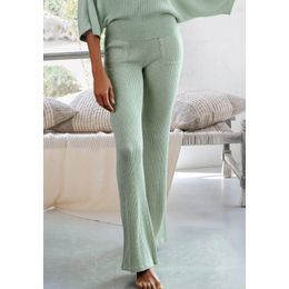 French Connection Damen Strickhose, mint meliert, Gr&ouml;&szlig;e 44/46