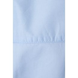 Lascana Damen Hemdbluse, Blau, Gr. 46, Blusen langarm, 100% Baumwolle