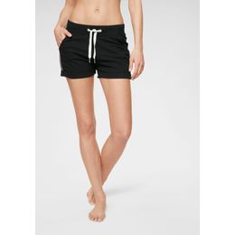 H.I.S. H.I.S Damen Strandshorts, schwarz, Gr&ouml;&szlig;e 32/34