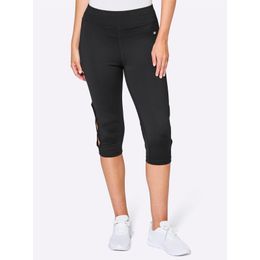 Catamaran Sports Damen Freizeithose mit Cut-outs, schwarz, Gr&ouml;&szlig;e 36/38