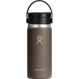 Hydro Flask 16 Oz Wide Flex Sip Lid Isolierflasche - Gr&ouml;&szlig;e 473 - braun