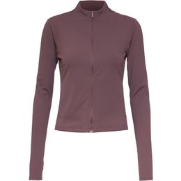 Nike DF ZENVY Funktionsshirt Damen - Gr&ouml;&szlig;e L - lila