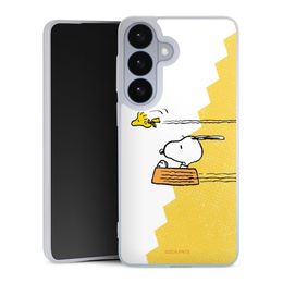 DeinDesign Galaxy S26+ Handy Slim Case Silikon Handyh&uuml;lle transparent H&uuml;lle extra d&uuml;nn Snoopy Peanuts Children Silikon Slim Case