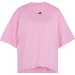 Adidas Studio Pack T-Shirt Damen - Gr&ouml;&szlig;e M - rosa