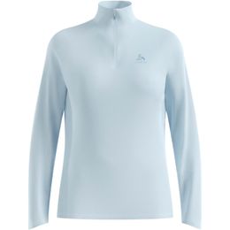 Odlo ESSENTIAL 1-2 ZIP Funktionsshirt Damen - Gr&ouml;&szlig;e XS - blau