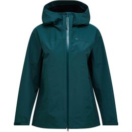 Peak Performance Treeline HIPE 2.5L Hardshelljacke Damen - Gr&ouml;&szlig;e XS - gr&uuml;n