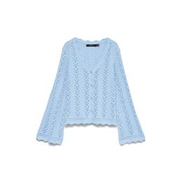 V&eacute;ro Moda Vero Moda Strickjacke 'VMROWAN' Damen Gr&ouml;&szlig;e M pastellblau