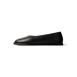 L37 Handmade Shoes Slipper 'CRIMSON DAISY' Damen Gr&ouml;&szlig;e 38 schwarz