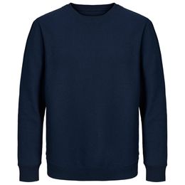 Jack & Jones Gro&szlig;e Gr&ouml;&szlig;en Jack&Jones Sweatshirt aus Baumwollmischung Farbe blau Gr&ouml;&szlig;e: 3XL