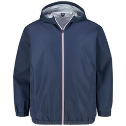 Jack & Jones Gro&szlig;e Gr&ouml;&szlig;en Jack&Jones Leichter Blouson, winddicht und wasserabweisend Farbe blau Gr&ouml;&szlig;e: 4XL