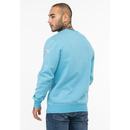 Lonsdale London Sweatshirt 'Lawins' male size XXXL Navy / Light blue / White