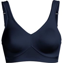 Speidel Damen Komfort-BH ohne B&uuml;gel 2-lagigen Cups marine, Gr&ouml;&szlig;e 115D