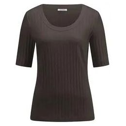 Rundhals-Shirt efixelle braun, 36