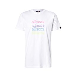 Ellesse T-Shirt 'CNYK' Herren Gr&ouml;&szlig;e L hellblau / hellgelb / hellpink / wei&szlig;