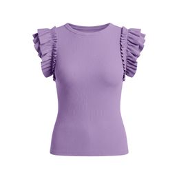 Imily Bela T-Shirt Damen Gr&ouml;&szlig;e XL lavendel