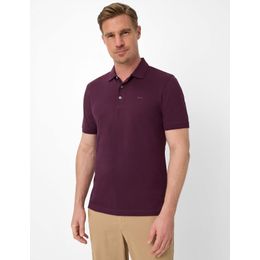 Brax Herren Polo Style PETE summer grape, dunkles lila, Gr. L