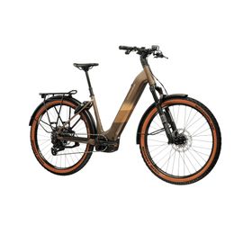 KROSS E-Bike "Influx Hybrid 6.0 21,3Ah / 800 Wh 29 Zoll braun 12 G&auml;nge 2026", 46cm, 29 Zoll (73,66cm)braun, schwarz, Elektrofahrr&auml;der