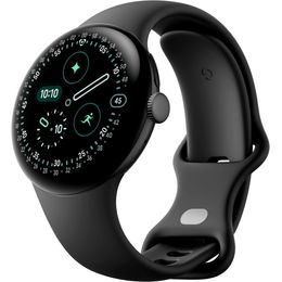 Google Smartwatch "Pixel Watch 4", 45,mit eSIMschwarz, schwarz, obsidian, Smartwatches