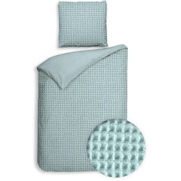 Bettw&auml;sche HECKETT & LANEblau, Renforc&eacute;, Obermaterial: 100% Baumwolle, Bettw&auml;sche, "Heckettlane Bettw&auml;sche Vafala", Bettw&auml;sche aus 100% Baumwolle,