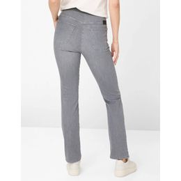 Damen Bequeme Jeans "Style PAMINA", grau, Gr. 19, RAPHAELA BY Brax, Denim/Jeans, 93% Baumwolle, 5% Elastomultiester, 2% Elasthan, Jeans
