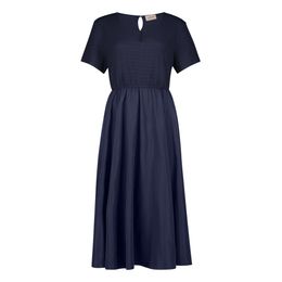 Cartoon Damen Midikleid "Damen mit Eingrifftaschen", blau, Gr. 42, Obermaterial: 100% Polyester, Kleider