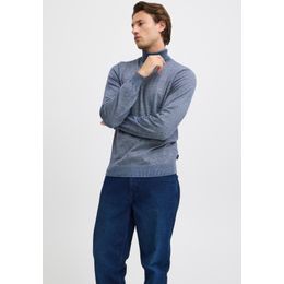 Blend Herren Rollkragenpullover "BHBRUTON roll neck knit", blau, Gr. XXXL, unifarben, Strick, Obermaterial: 100% Polyester, Pullover