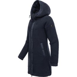 Ragwear Damen Outdoorjacke "Cousy", blau, Gr. 5XL, Obermaterial: 100% Polyester. Innenfutter: 100% Polyester, Jacken, flauschige &Uuml;bergangsjacke mit