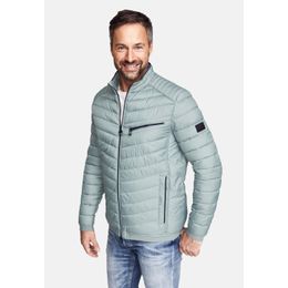 NEW CANADIAN Herren Steppjacke, grau, Gr. 27, unifarben, 100% Polyester, Jacken, mit wasserabweisender Funktion