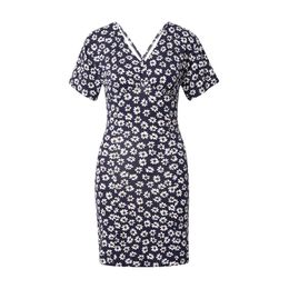 ABOUT YOU Kleid 'Dena' Damen Gr&ouml;&szlig;e 38 navy / orange / schwarz / wei&szlig; Sommerkleid