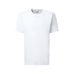 T-Shirt, Jungen, Gr. L, wei&szlig;, Jersey, Obermaterial: 100% Baumwolle, Pioneer Authentic Jeans, unifarben, normal normal, Rundhals, Shirts T-Shirt, in 2er Packung