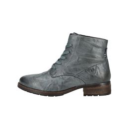 Josef Seibel Damen Schn&uuml;rstiefelette "Josef Seibel Stiefelette Leder", Gr. 45, grau, Leder, Schuhe