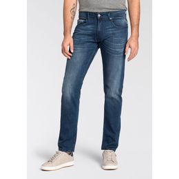 Replay Herren Straight-Jeans "GROVER", blau, Gr. 32, Denim/Jeans, Obermaterial: 90% Baumwolle, 8% Polyester, 2% Elasthan, Jeans, in vielen
